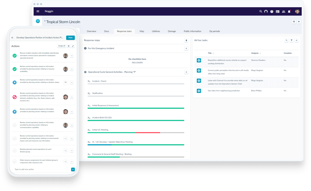 Noggin Platform | Integrated Resilience Management Software